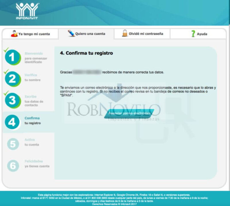 Crear Mi cuenta infonavit 2023 - Impuestos y Finanzas